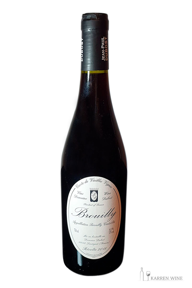 Brouilly rouge Vieilles Vignes 2018